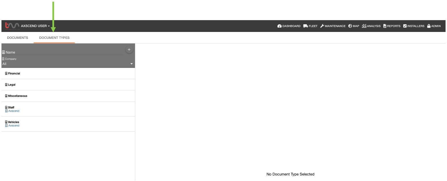 Adding Document Types